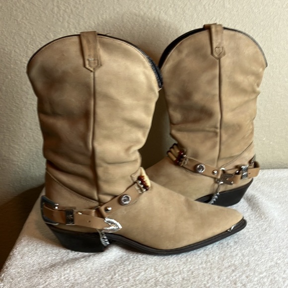 dingo | Shoes | Dingo Cowboy Boots Slouch Western Harness Boots With ...